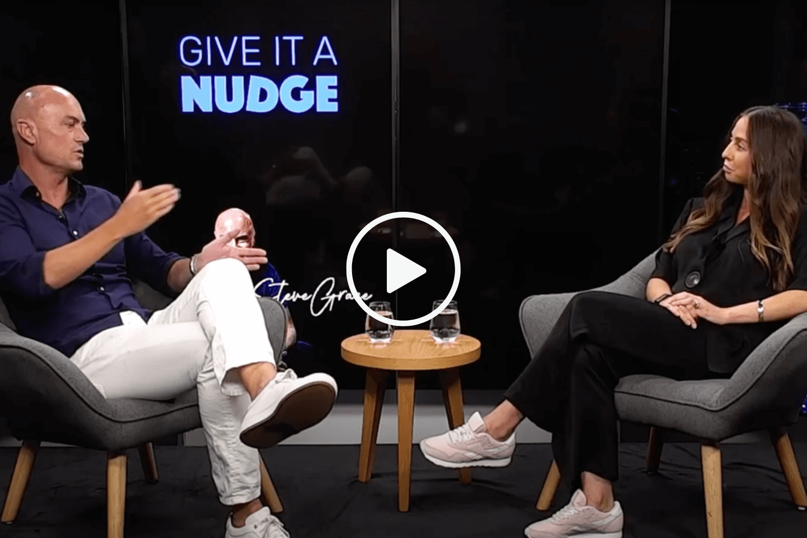 Stephanie's Third Appearance on the Give It A Nudge Show | Watch the Video