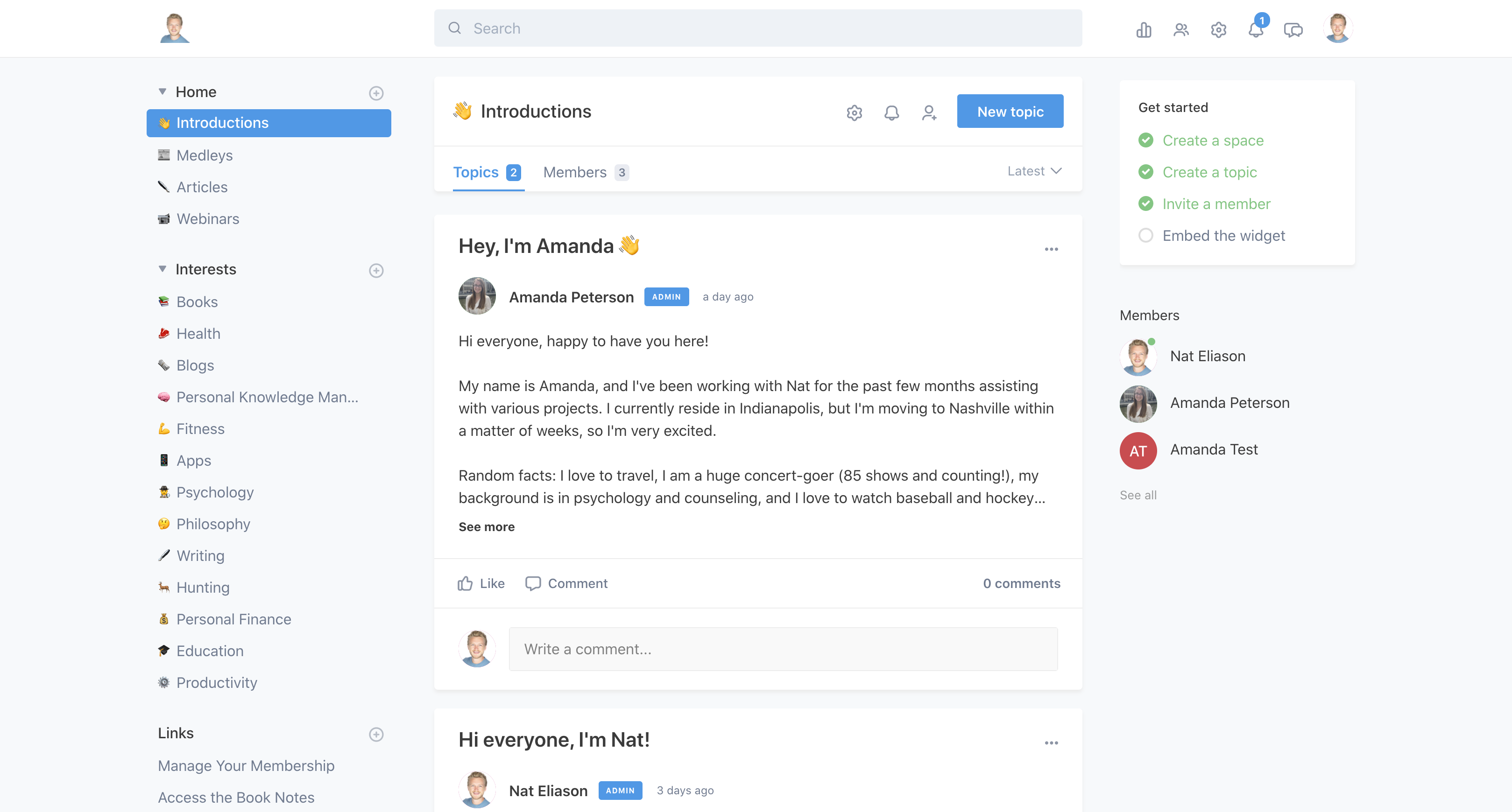 Nateliason.com Membership