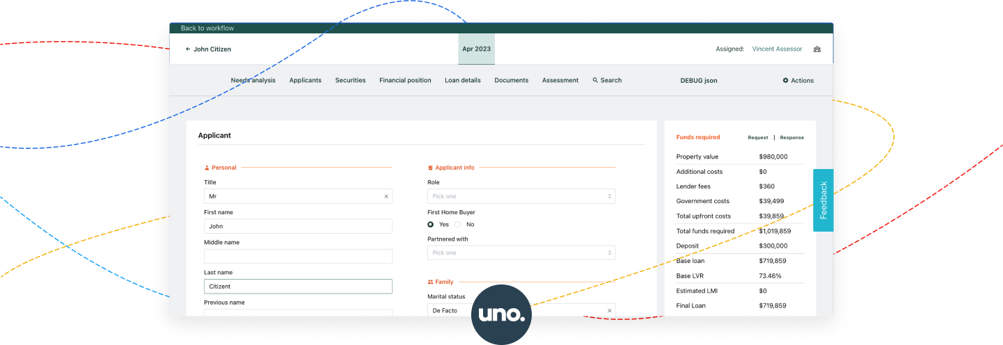 UNO Home Loans manage user and partner feedback with Usersnap
