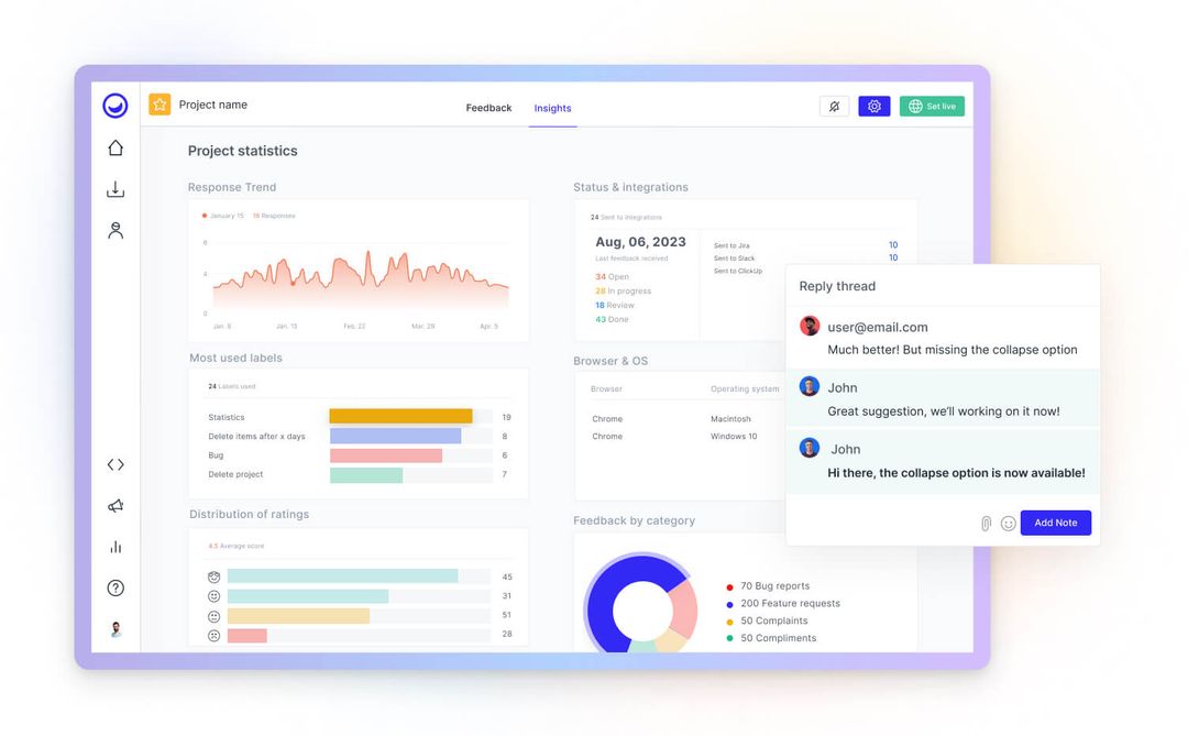 Usersnap | Your #1 User Feedback Platform