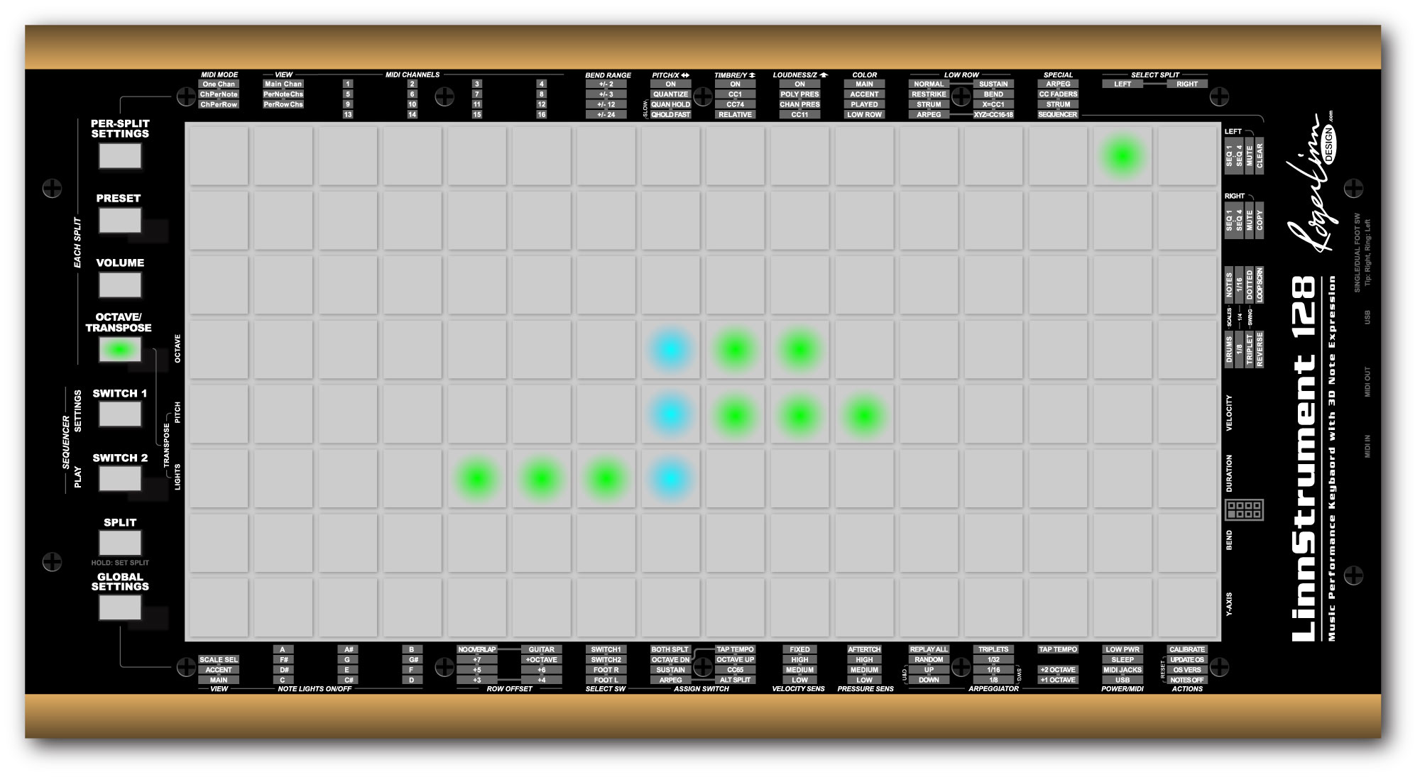 LinnStrument Support - Panel Settings