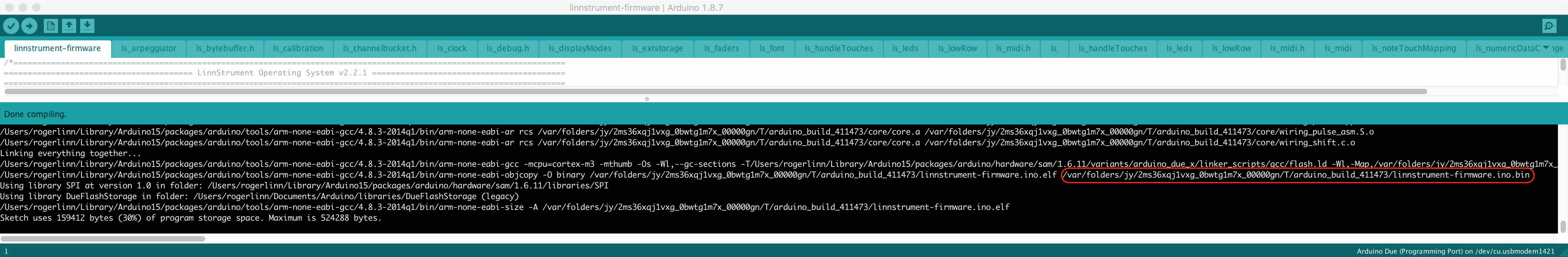 Support - LinnStrument - Source Code