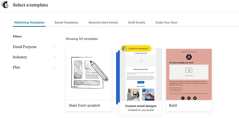 How to Create Mailchimp Newsletters From A to Z (+ Examples) | Mayple