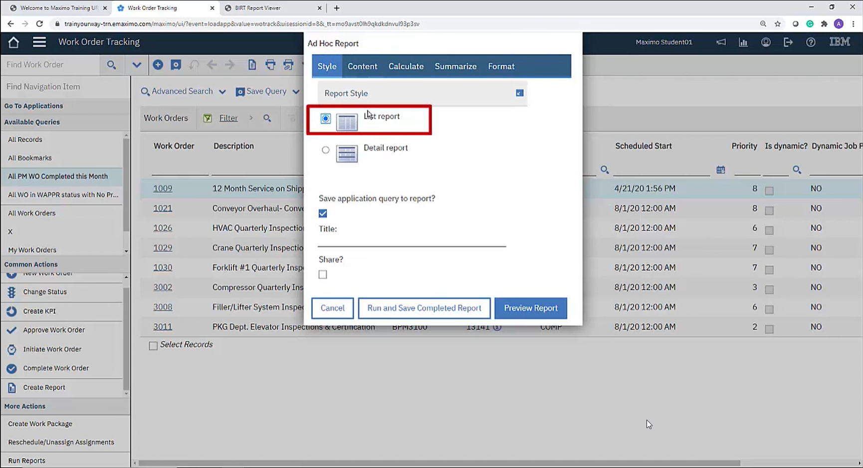 IBM Maximo 7.6 Training | Projetech Inc.
