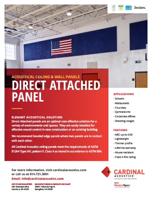 Direct Attached Ceiling Panel