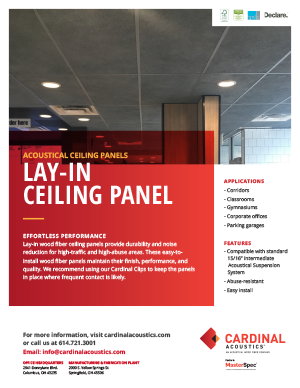 Lay-in Ceiling Panel