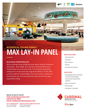 Max Lay-in Panel
