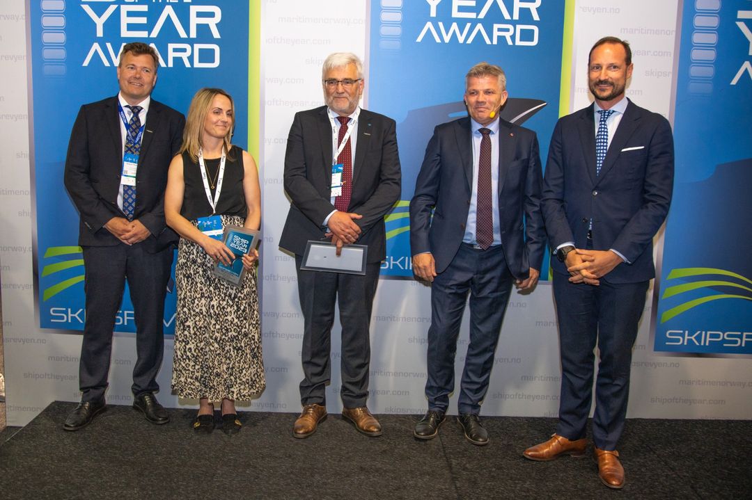 Westcon | Westcon Yards vant ‘Årets Skip 2023’ med fisketråleren ECOFIVE