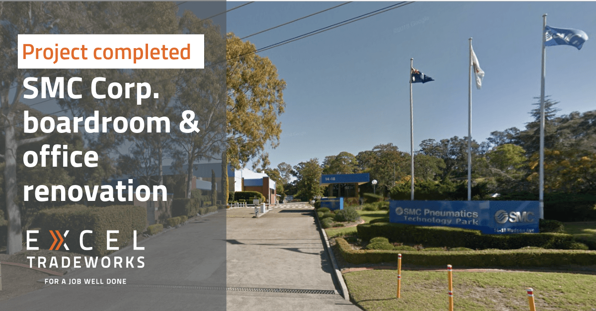 SMC Corporation boardroom and office renovation - Sydney Hills District ...