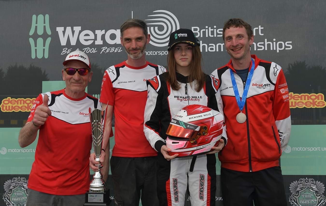 Interview with Wera Tools British Kart Championships KZ2 Driver Ella ...