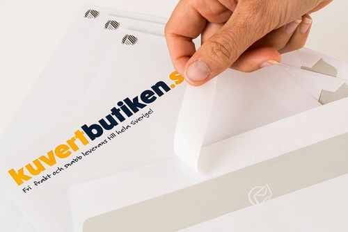 C5 Kuvert med fönster (Peel and seal) | Kuvert | Kuvertbutiken.se