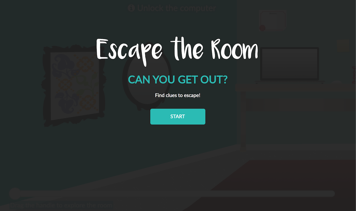 Interactive eLearning Example: Can you solve the Escape Room Game?