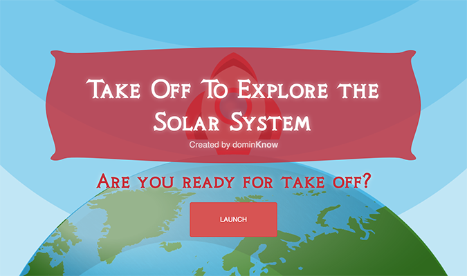 Take Off to Explore the Solar System