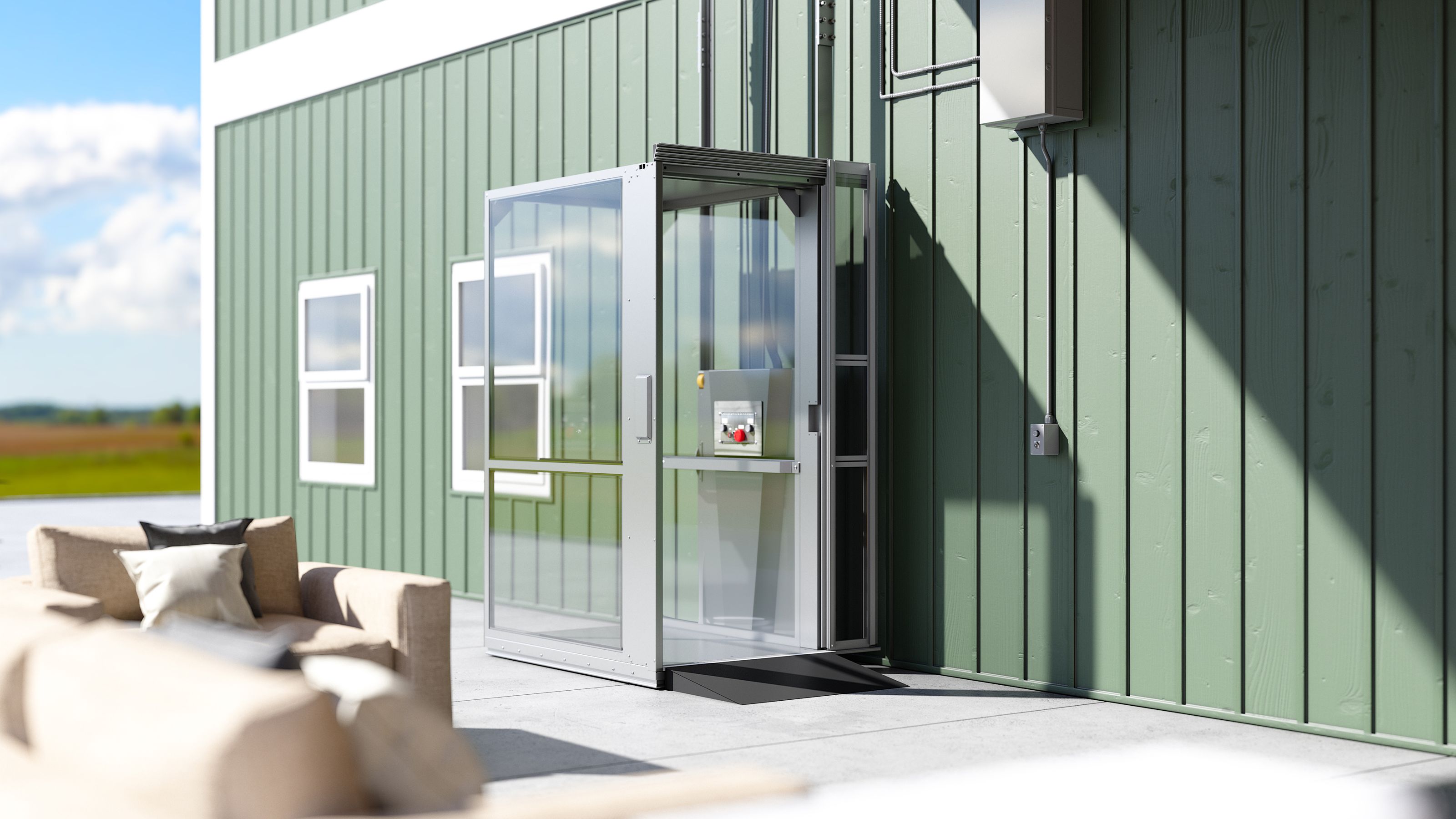 Coastal Outdoor Elevator