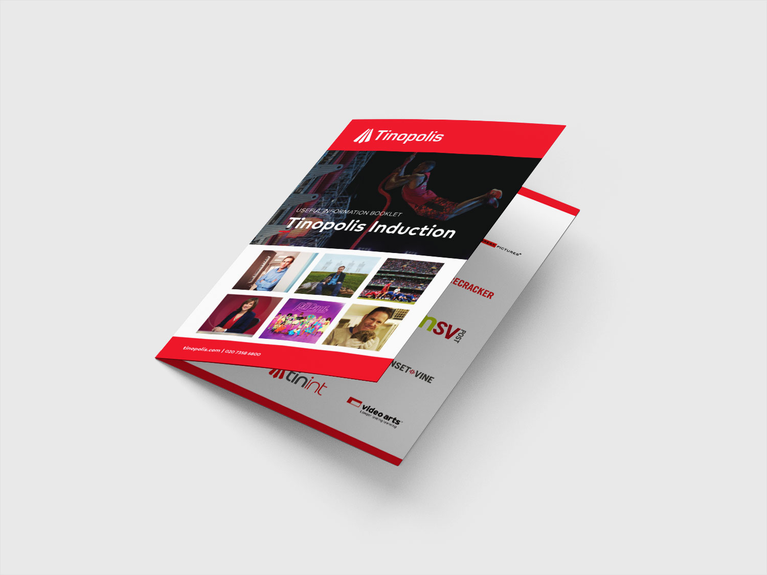 Tinopolis - New employee induction pack and presentation design