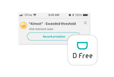 DFree - US site wearable bladder scanner for incontinence