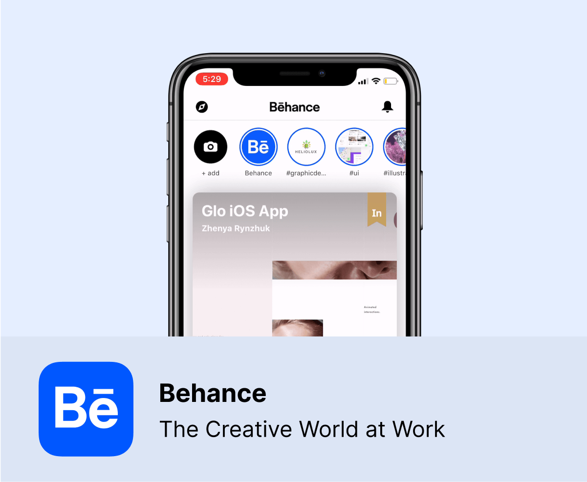 Behance - Splash screen and login | UI Sources
