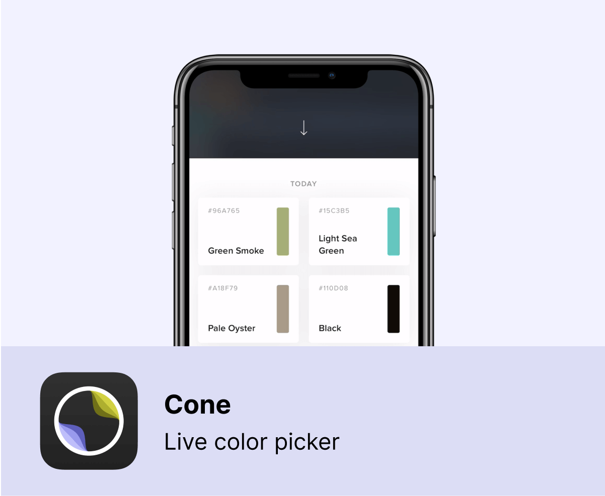 Cone - Freese frame to capture colors accurately | UI Sources