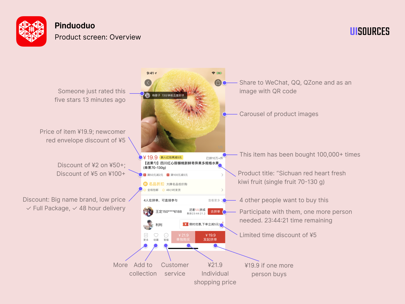 Pinduoduo (拼多多) - Screenshots | UI Sources