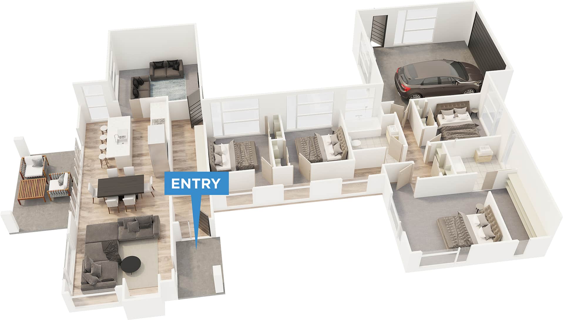 Palm Springs | House Floor Plans | Sentinel Homes