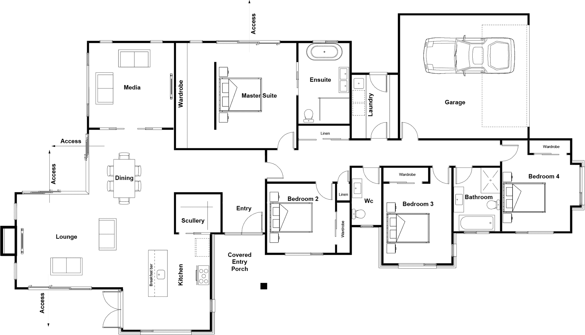 Meadows | House Floor Plans | Sentinel Homes