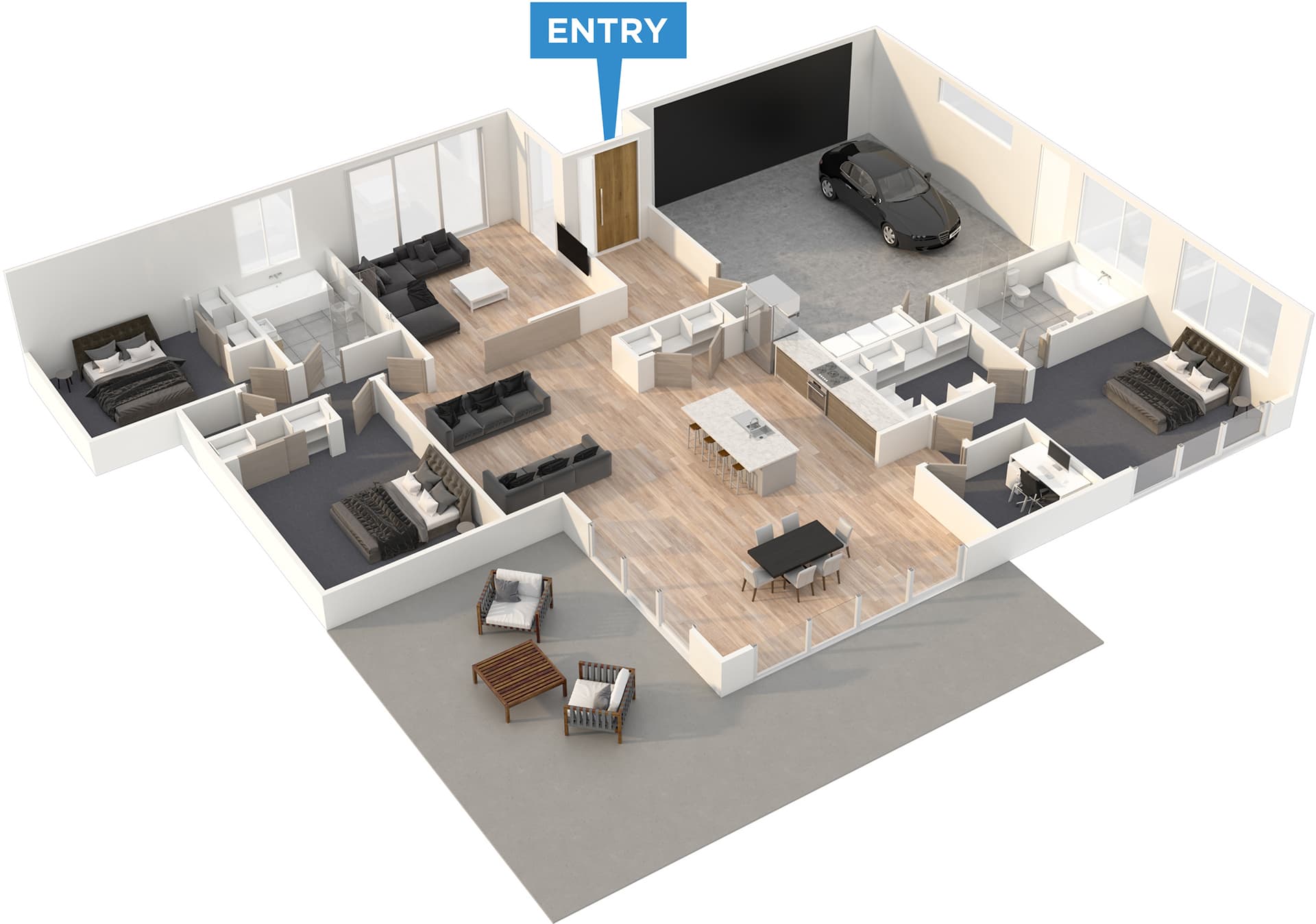 Discovery | House Floor Plans | Sentinel Homes