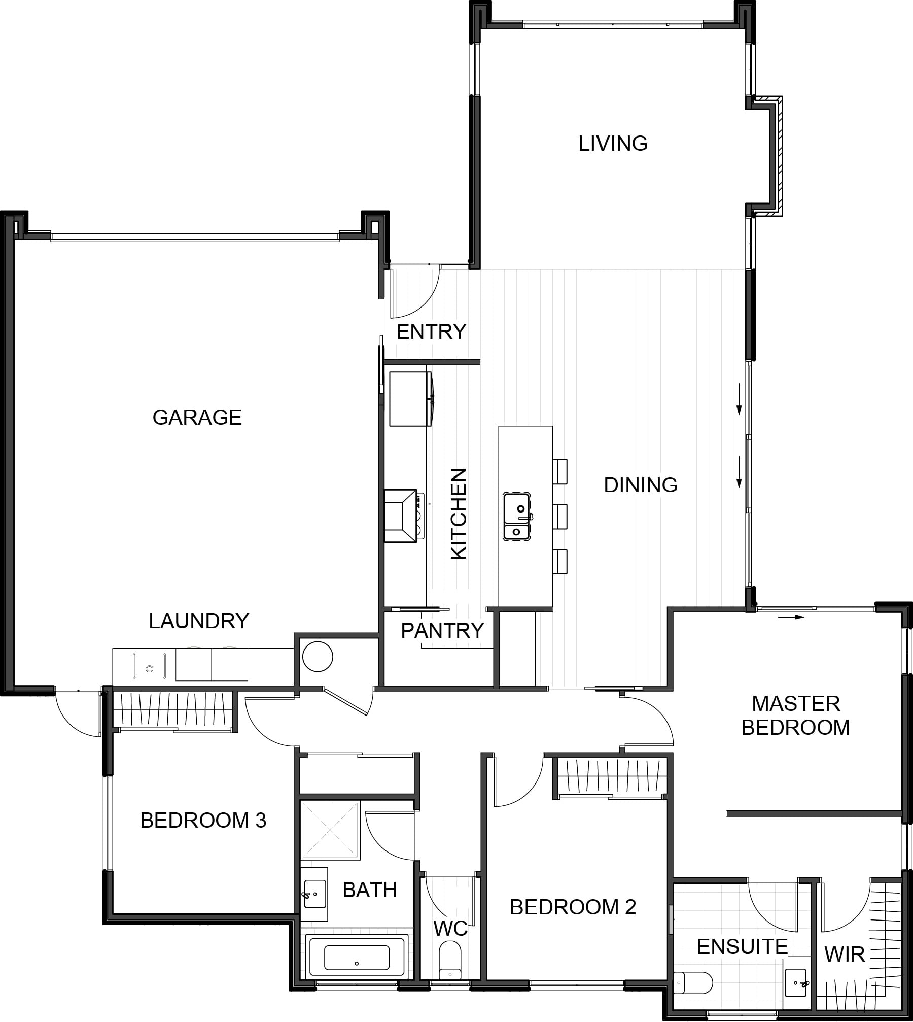 Nelson | House Floor Plans | Sentinel Homes