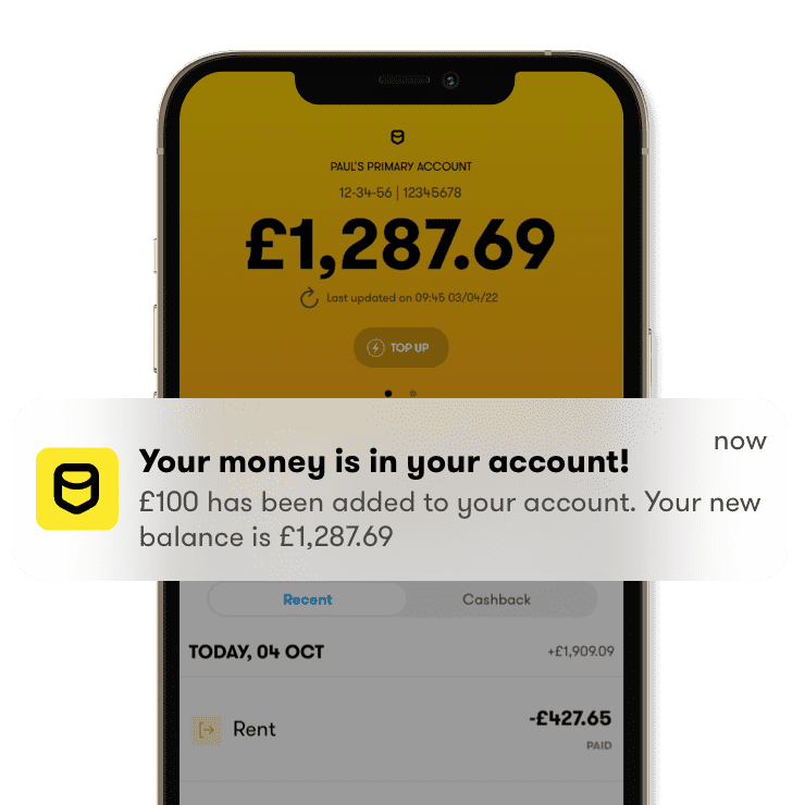 Add money to your Pockit account