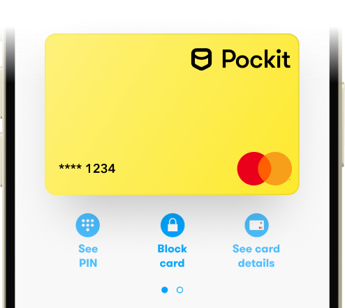 Pockit: prepaid card & account - no credit checks