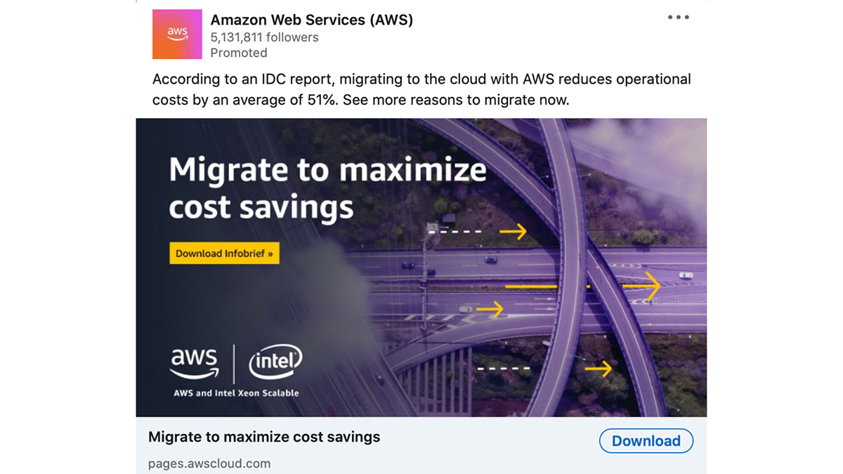 7 Highly Converting LinkedIn Ad Examples To Emulate In 2022 | Blog