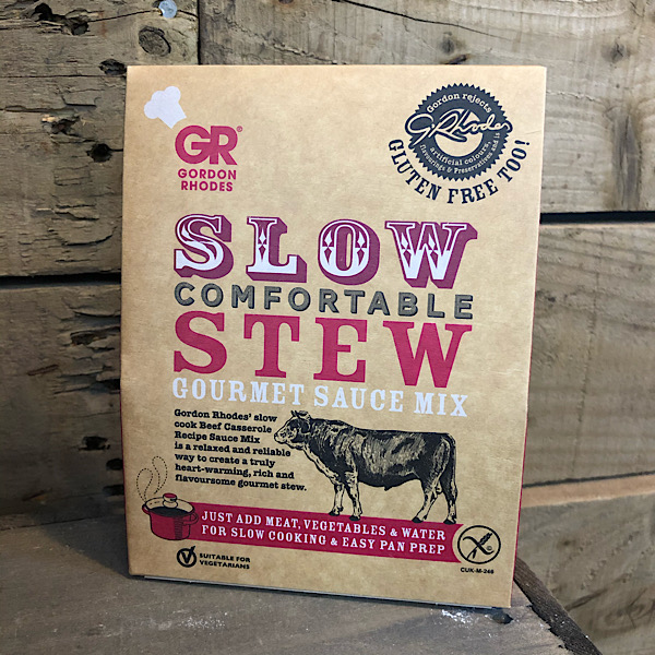Gordon Rhodes Slow Comfortable Stew Gourmet Sauce Mix | The Brand Family