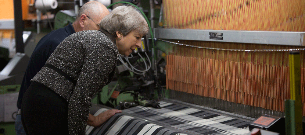 Prime Minister Theresa May visited Alex Begg – Lindéngruppen