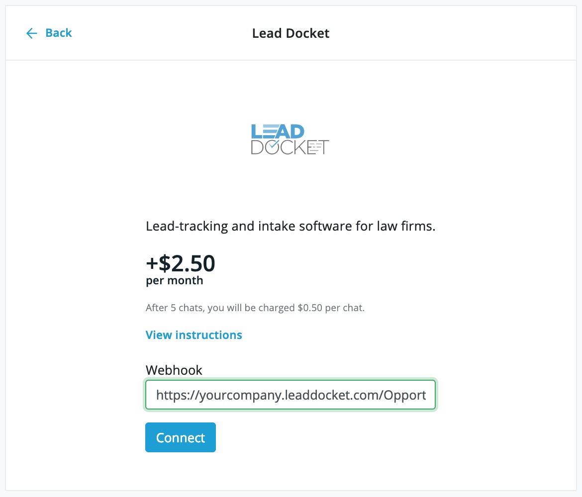 Smith.ai Web Chat Now Integrates with Lead Docket | Smith.ai