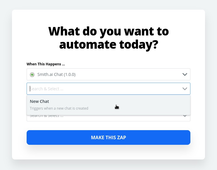Smith.ai Web Chat Now Integrates with Zapier | Smith.ai