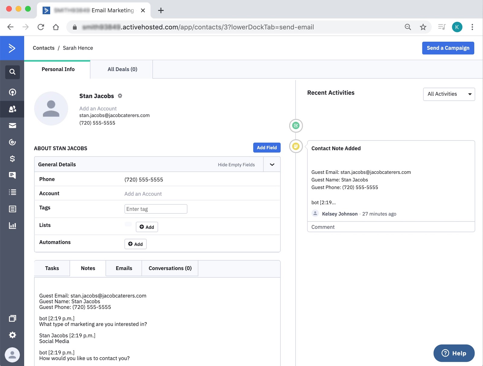 Smith.ai Chat Now Integrates with ActiveCampaign | Smith.ai