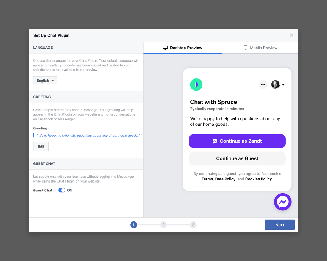 How to Add Facebook Chat to a WordPress Site | Smith.ai