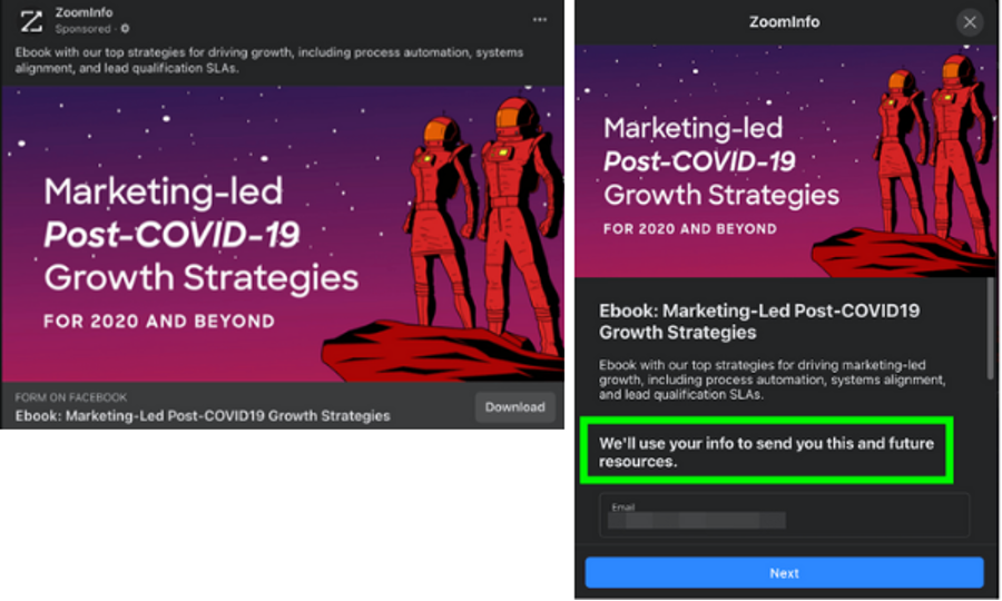 25 Best Examples of LinkedIn & Facebook Lead Gen Forms, Plus Full Setup ...