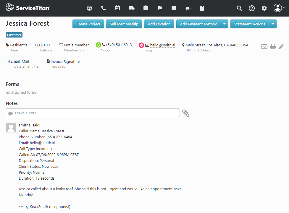 Smith.ai Now Integrates with ServiceTitan | Smith.ai