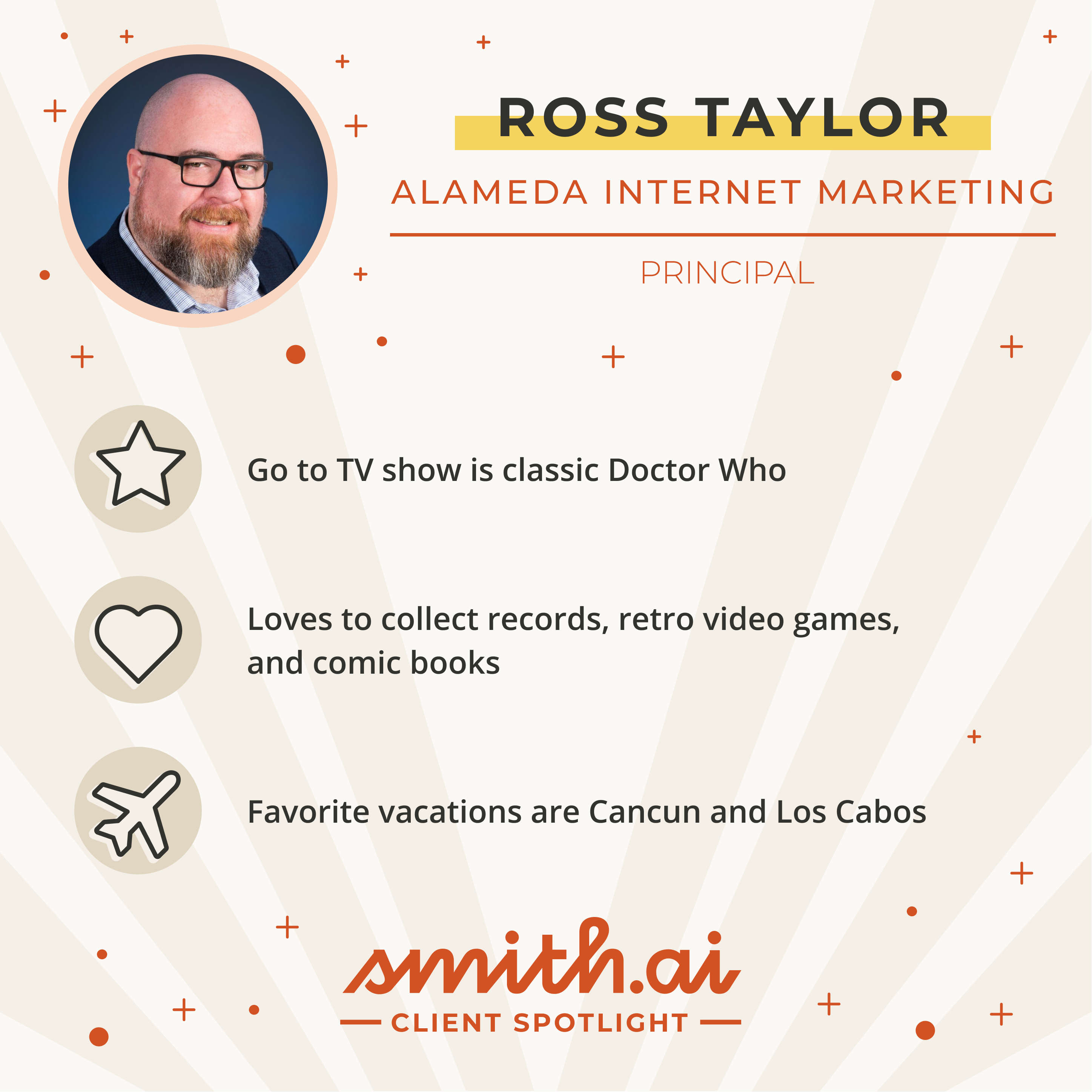 Client Spotlight: Ross Taylor of Alameda Internet Marketing | Smith.ai