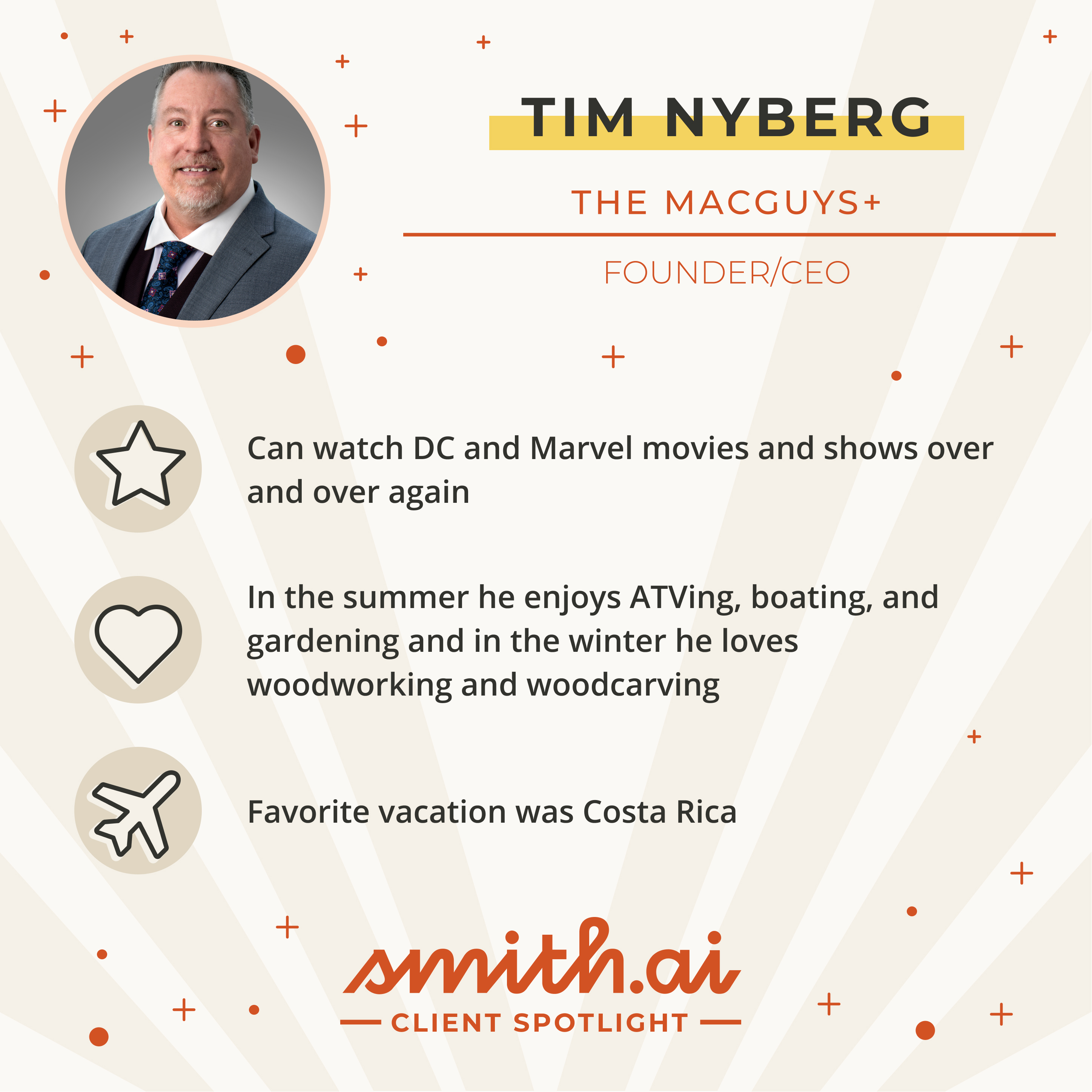 Client Spotlight: Tim Nyberg of The MacGuys+ | Smith.ai
