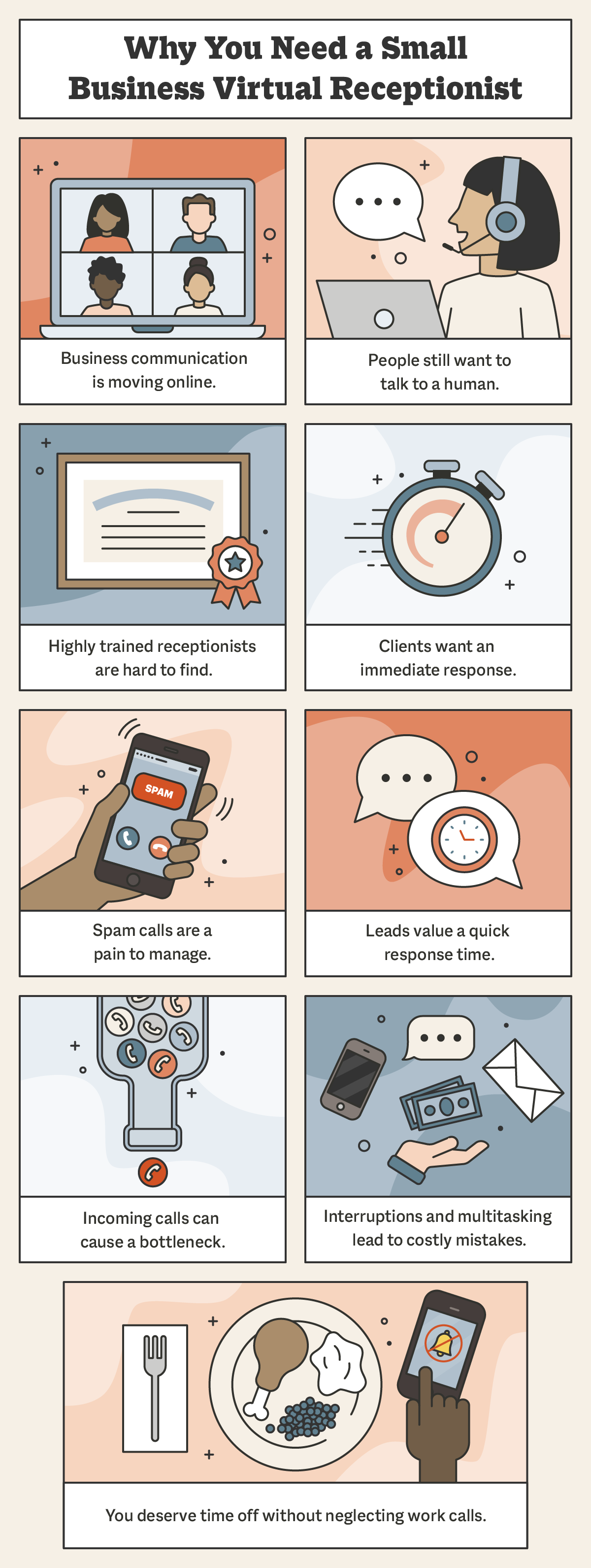 9 Reasons Your Small Business Needs a Virtual Receptionist | Smith.ai