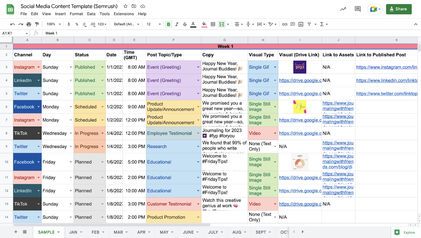 How To Build A Social Media Calendar You Can Stick To Smith ai