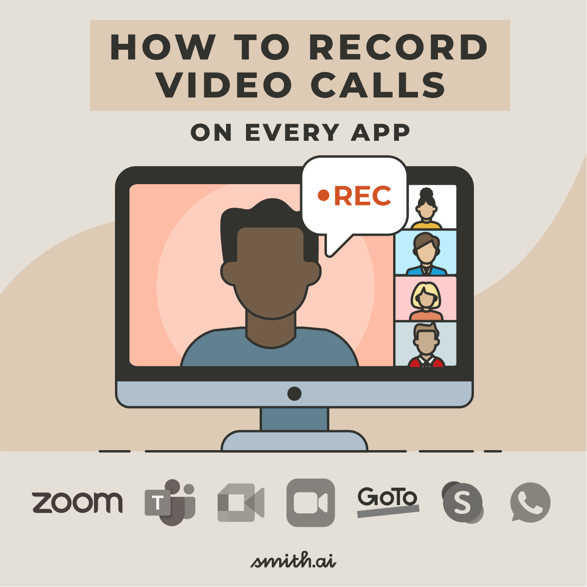 How to Record Video Calls on Every App: Zoom, Teams, Skype, Hangouts ...