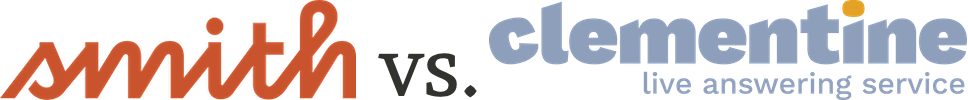 Smith Ai Vs Clementine Live Answering Service Comparison Smith Ai
