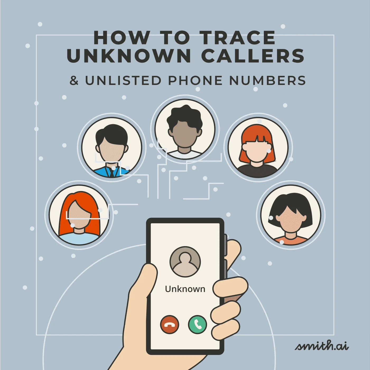 How to Trace Unknown Callers & Unlisted Phone Numbers | Smith.ai