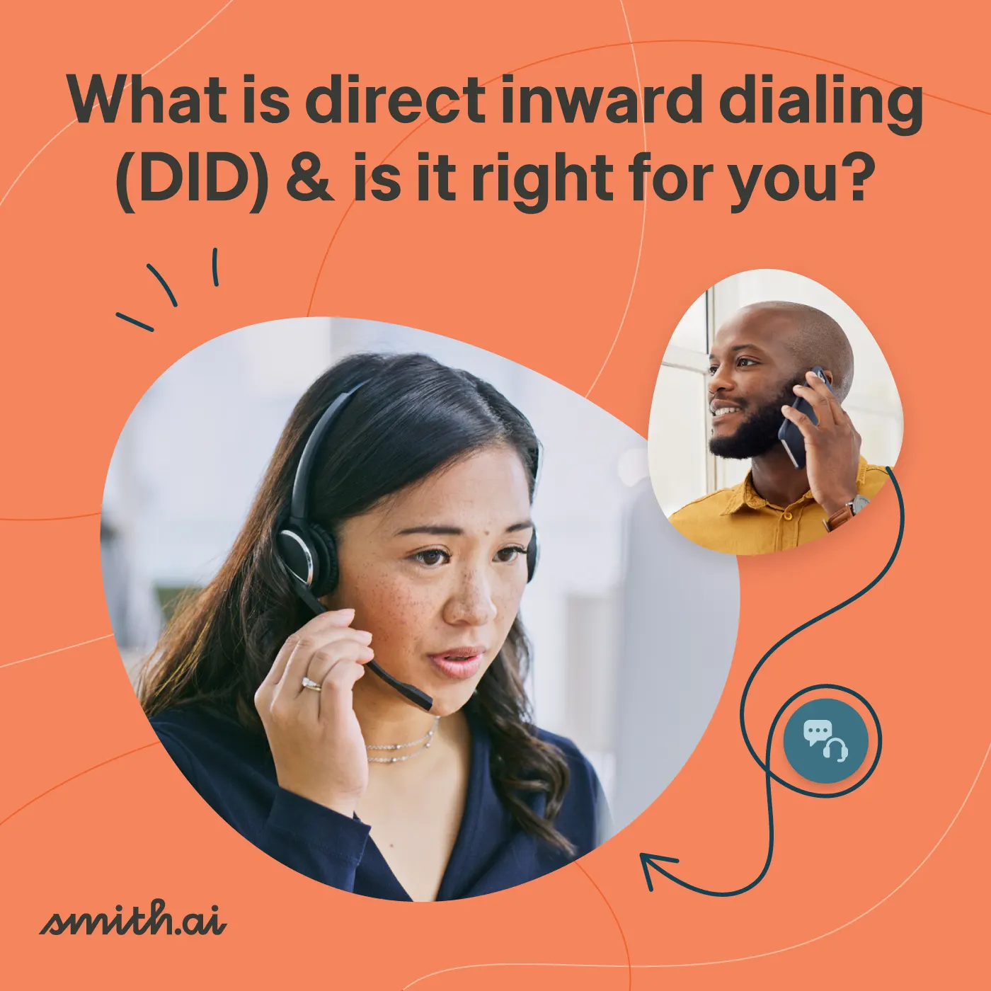 What Is Direct Inward Dialing (DID) & is it Right for You? | Smith.ai