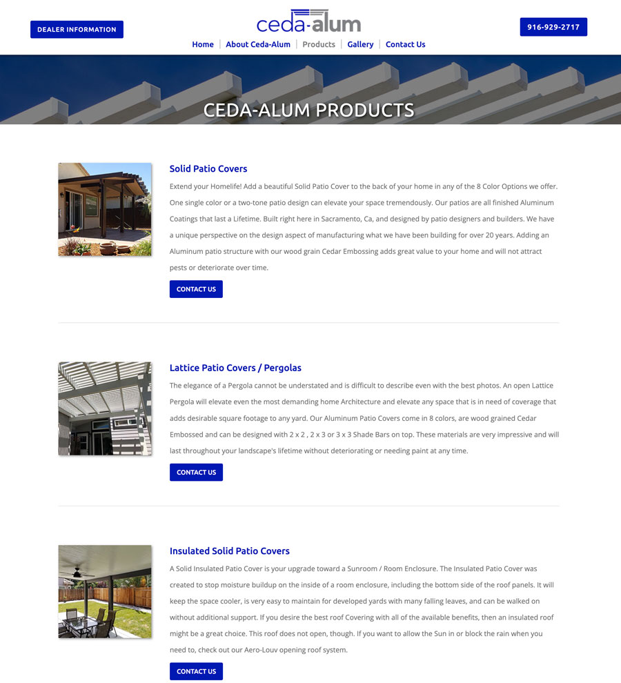 Peak Design Portfolio - Ceda-Alum