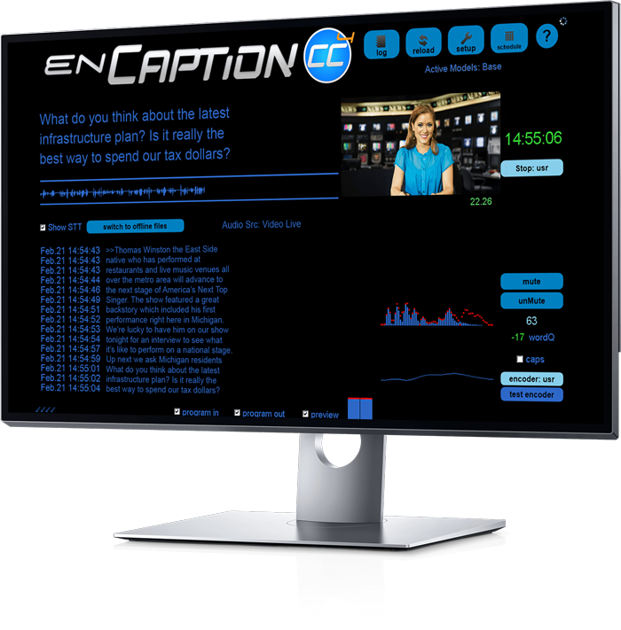 enCaption: Automated Closed Captioning System | ENCO Systems