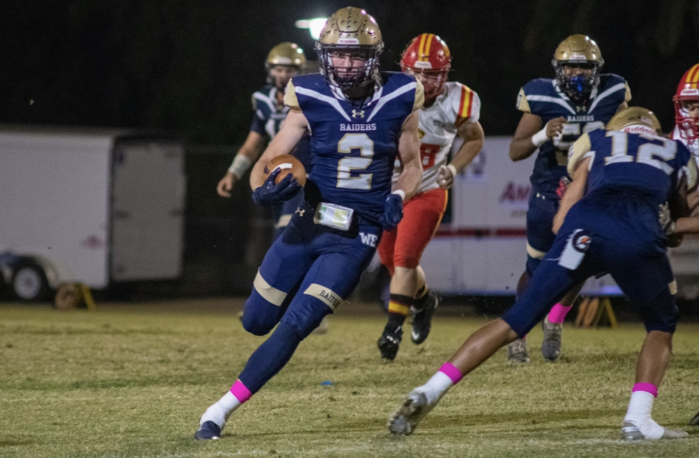 Running wild: Central Catholic's Jacklich a force early in rout of ...