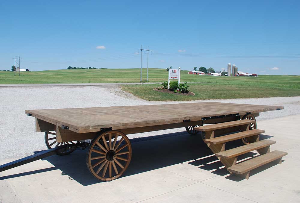 Custom Wagons - Horse Drawn Wagons | Weaver Wagons